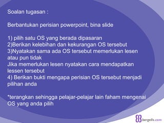 Pengenalan os | PPT