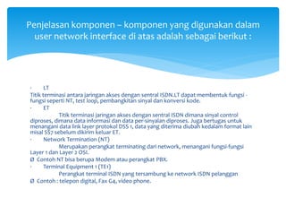 Pengenalan ISDN dalam Jaringan Telepon di Indonesia | PPTX