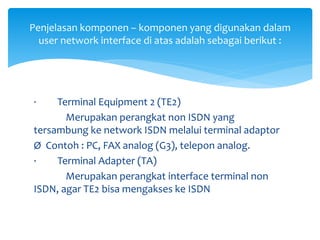 Pengenalan ISDN dalam Jaringan Telepon di Indonesia | PPTX
