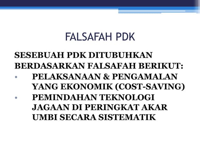 Pengenalan PDK | PPTX