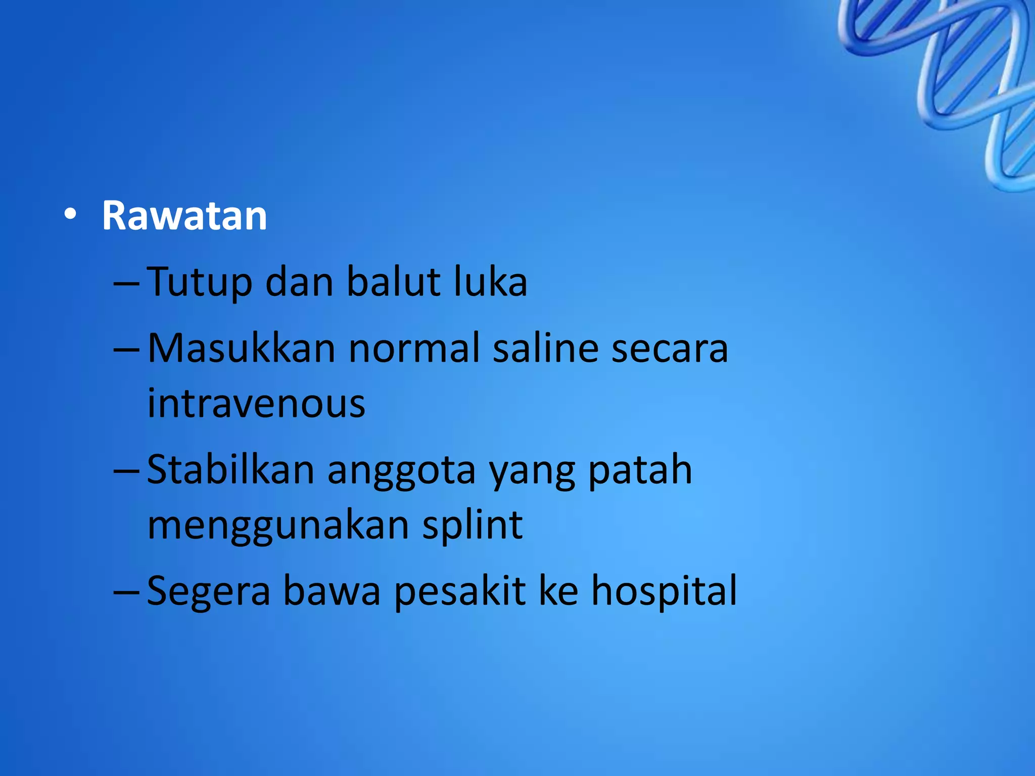 Pengenalan pengurusan pesakit trauma | PPTX