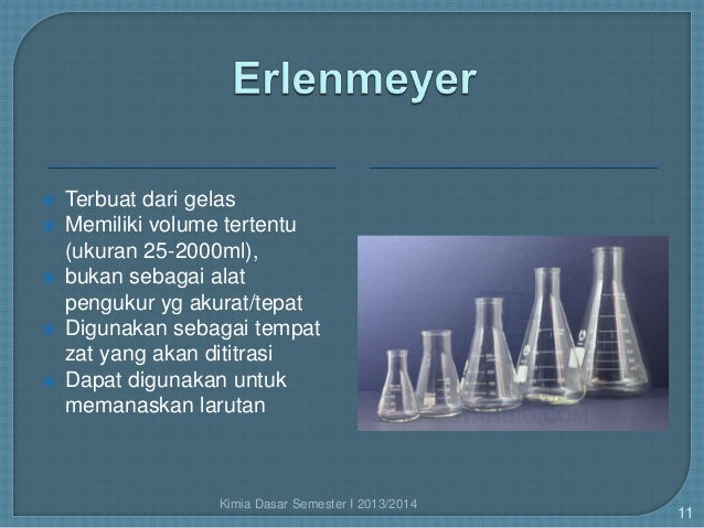 Pengenalan peralatan laboratorium kimia sederhana Pengenalan peralatan laboratorium kimia sederhana