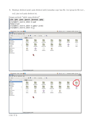Pengenalan perintah terminal pada linux | PDF