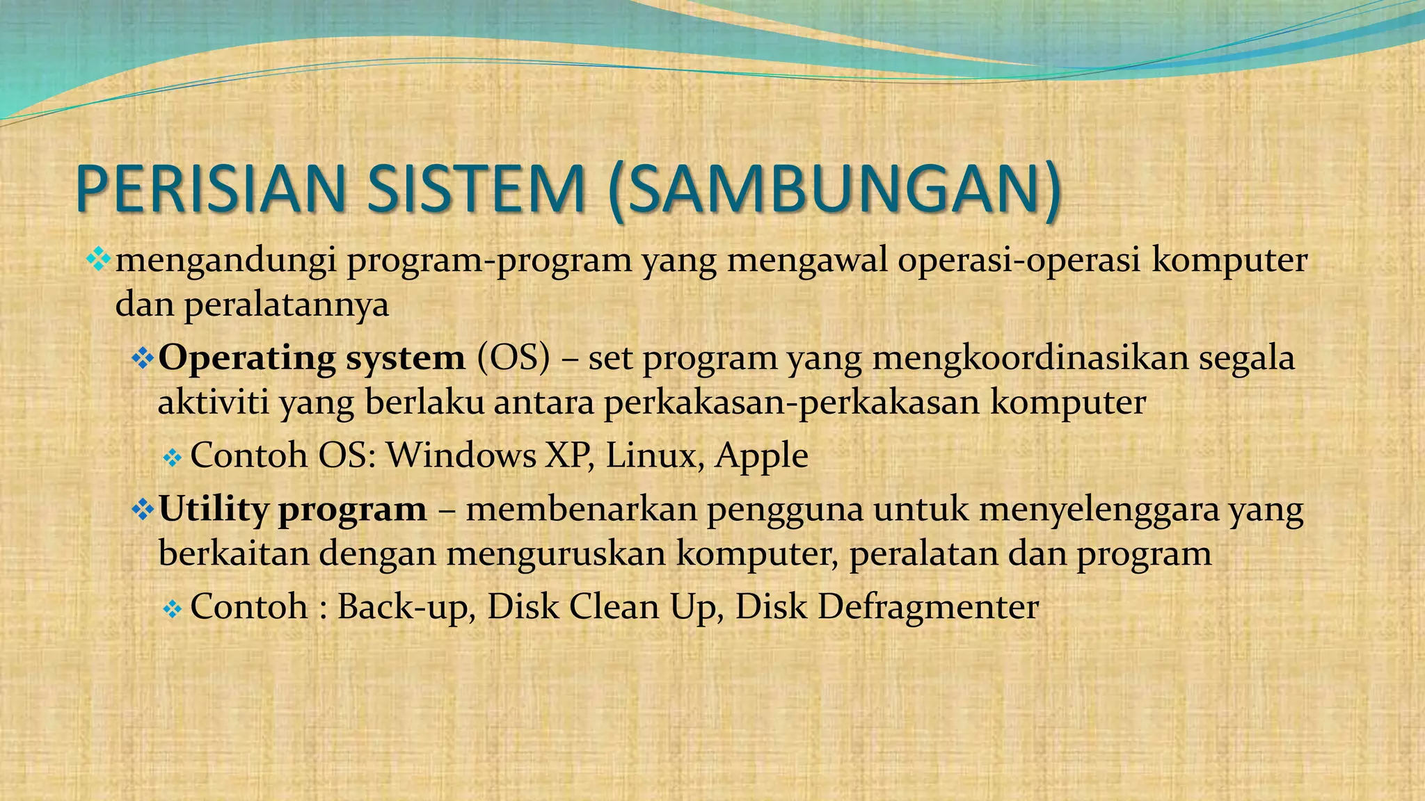 Pengenalan Perisian Komputer | PPTX