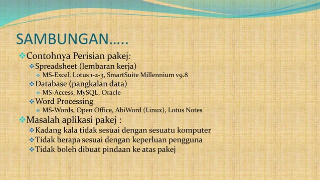 Pengenalan Perisian Komputer | PPTX
