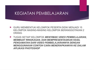 Pengenalan Dasar-dasar penggunaan photoshop | PPTX
