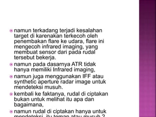 ATR (AUtomatic target Recognition) | PPTX