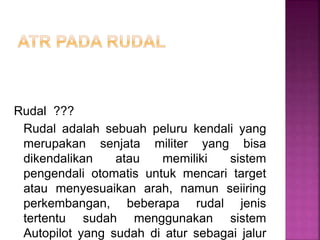 ATR (AUtomatic target Recognition) | PPTX