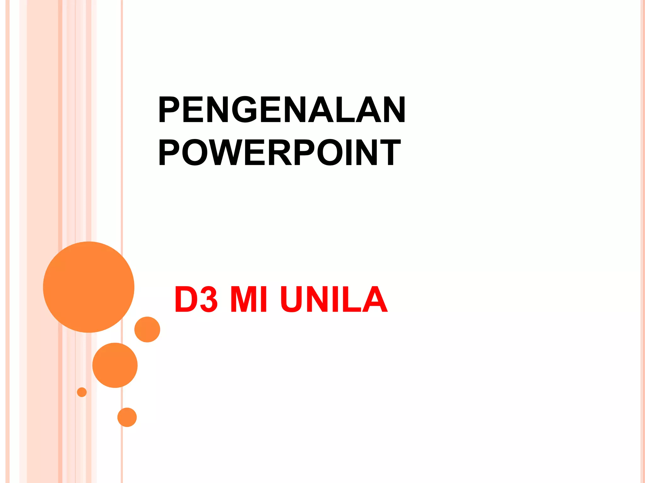 Pengenalan Power Point Nashrul | PPT