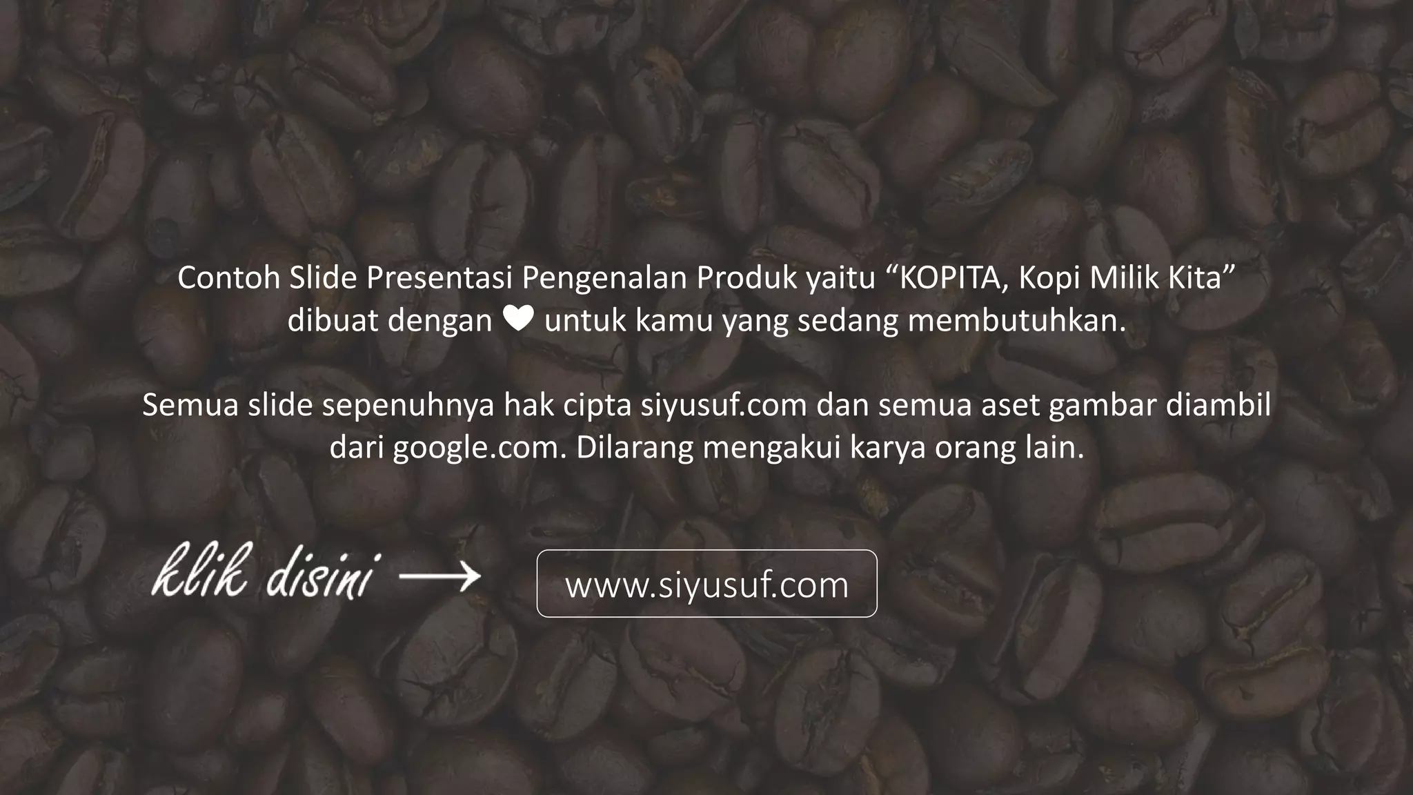 Contoh Presentasi Pengenalan Produk | PPTX