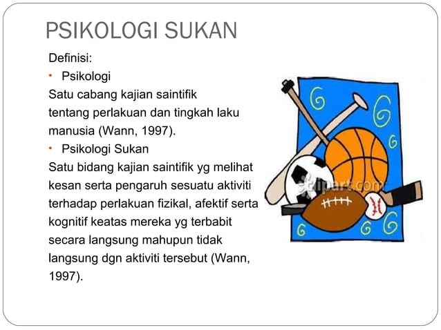 Pengenalan psikologi sukan | PPT