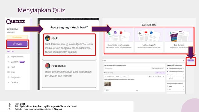Pengenalan Quizizz, Mode Games dan Jenis Soal.pptx