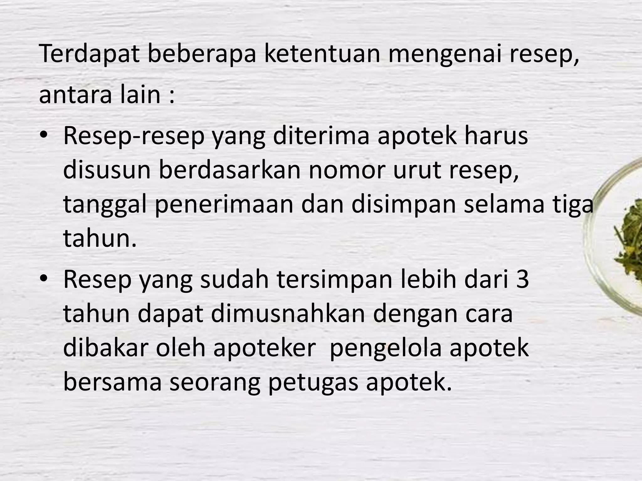 Pengenalan resep | PPTX