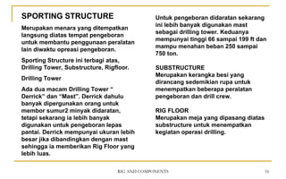 PENGENALAN RIG PEMBORAN DARAT MAUPUN LAUT | PPT