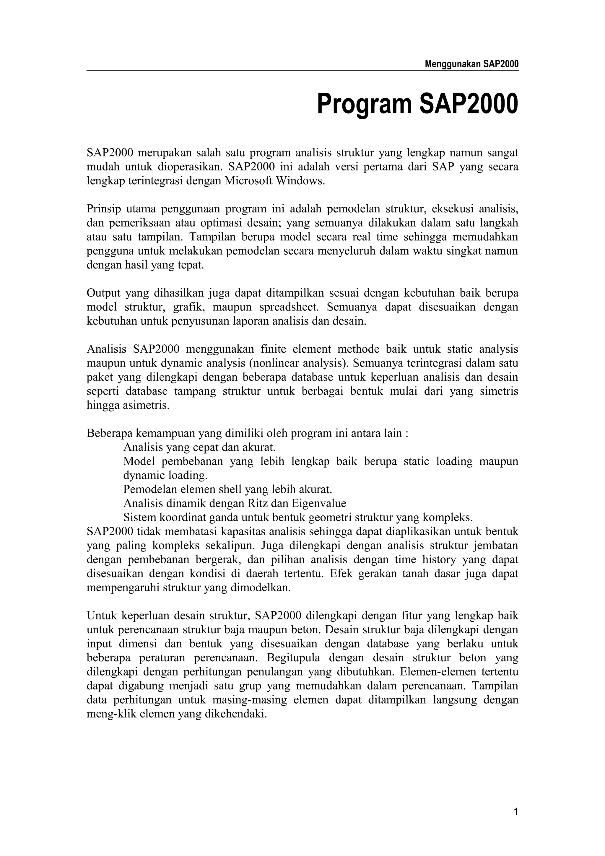 Pengenalan sap 2000 | DOC