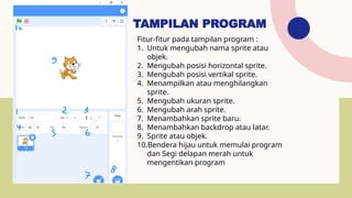 PENGENALAN SOFTWARE PEMROGRAMAN VISUAL SCRATCH | PPTX