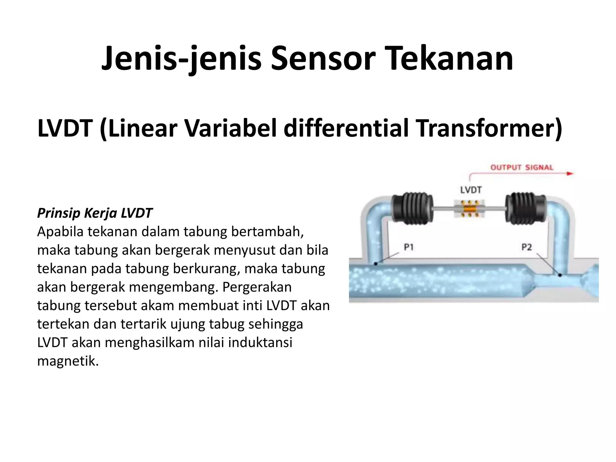 Pengenalan sensor tekanan | PPTX