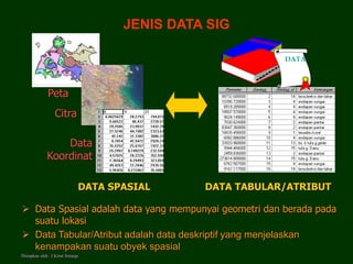 Pengenalan Sistem Informasi Geografi (SIG) | PPT