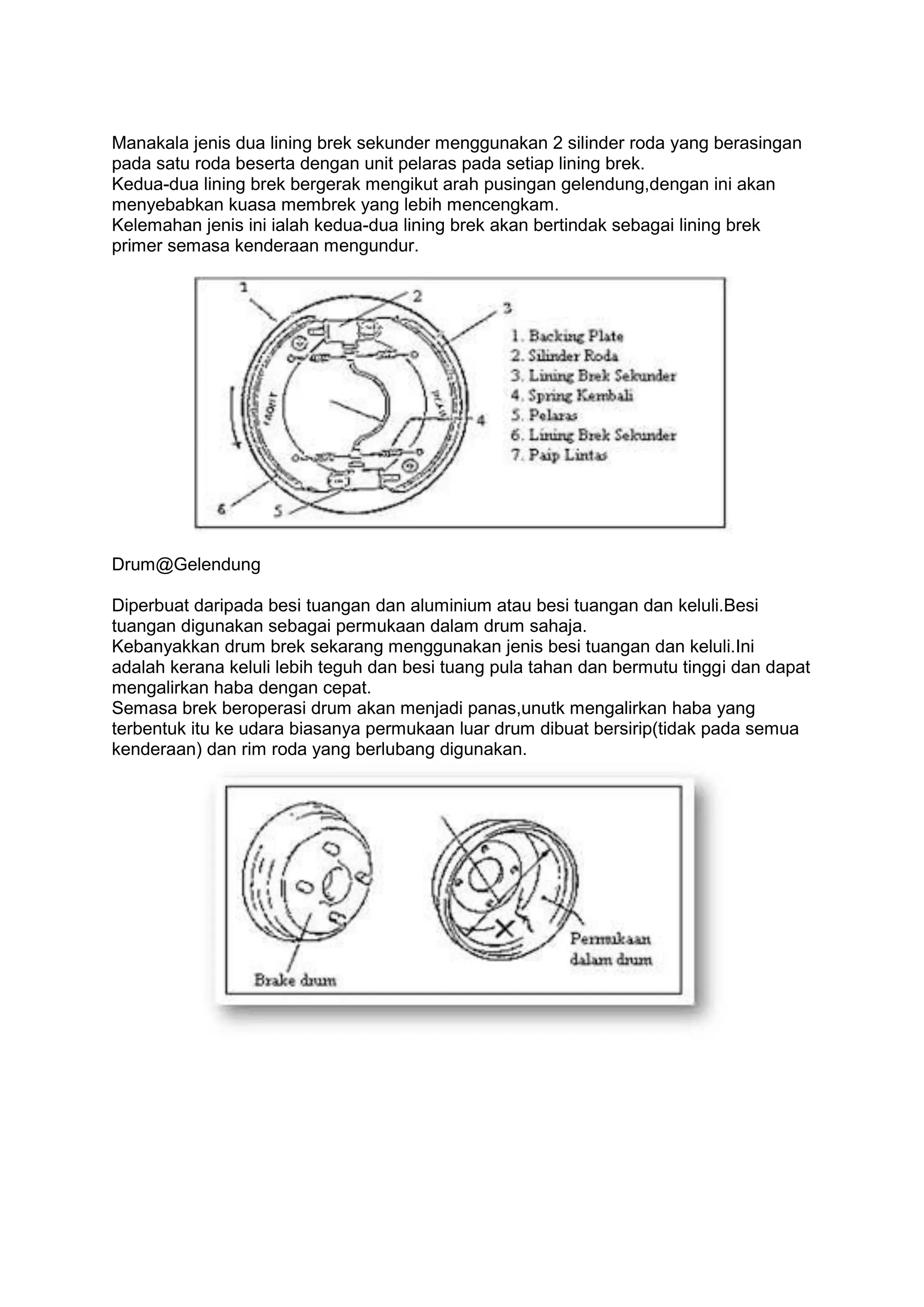 Pengenalan sistem brek | DOCX