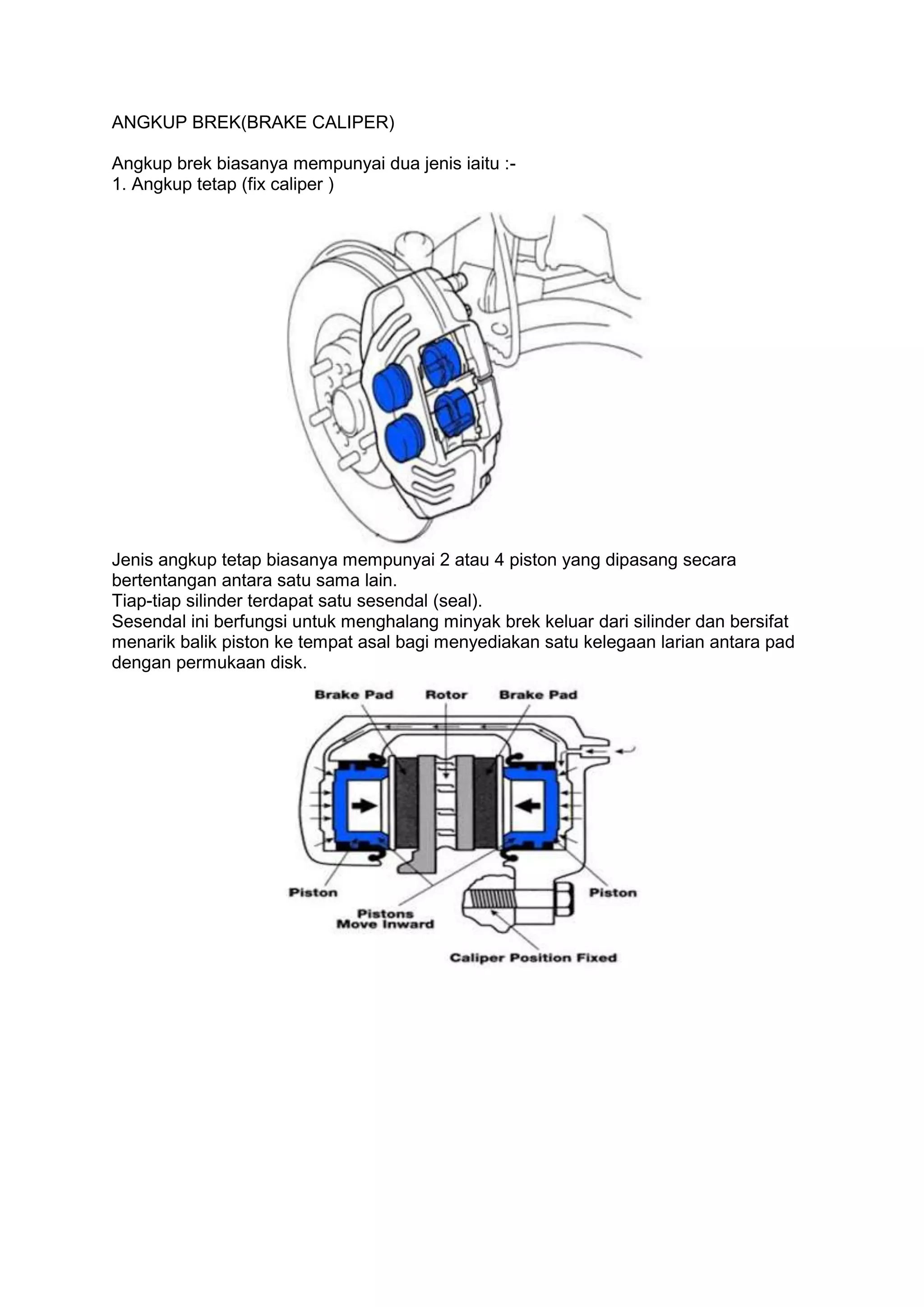 Pengenalan sistem brek | DOCX