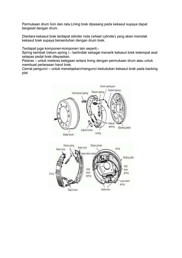 Pengenalan sistem brek | DOCX