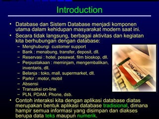 Pengenalan sistem database | PPT