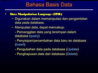 Pengenalan sistem database | PPT