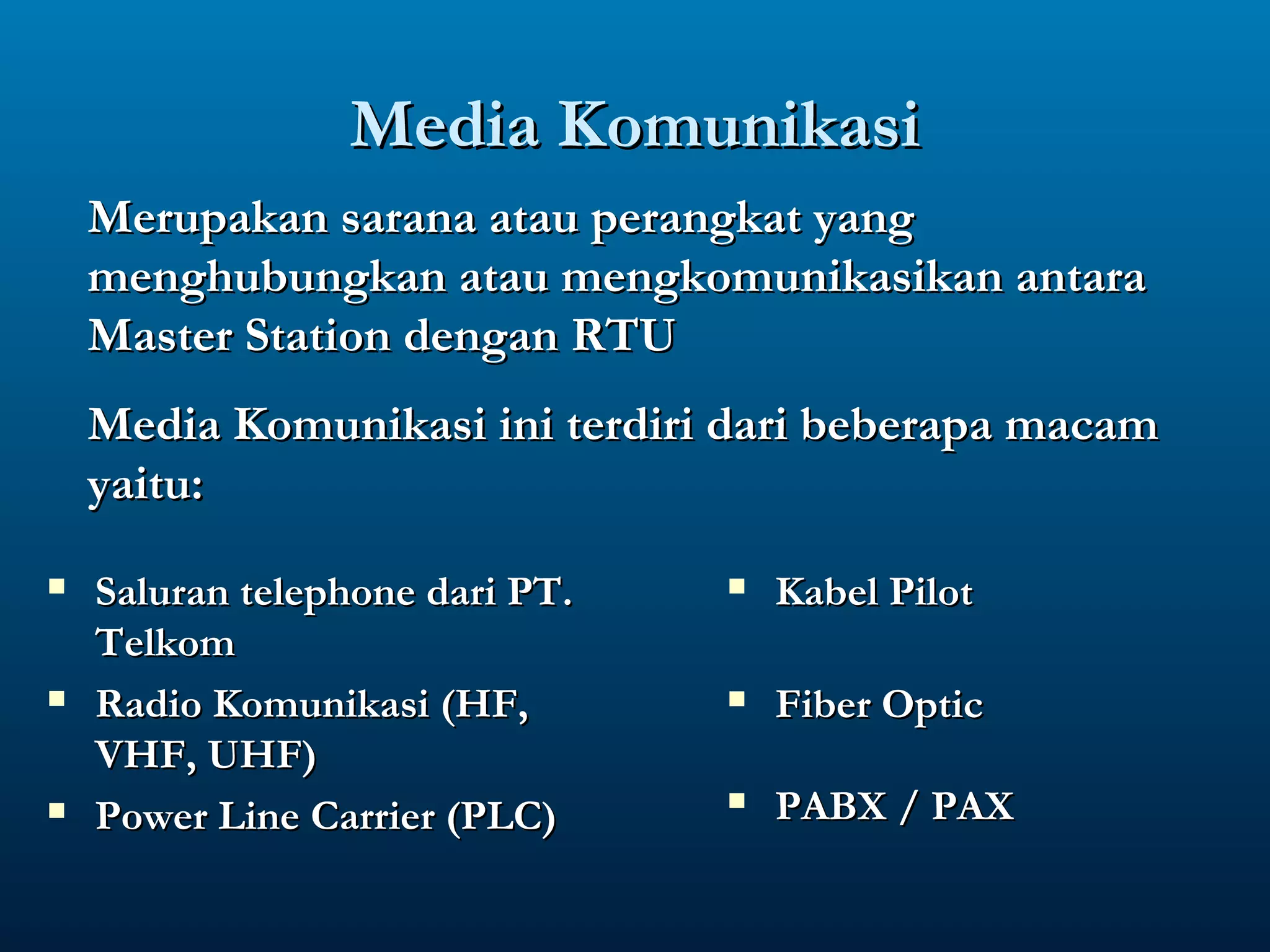 Pengenalan Sistem Scada | PPT