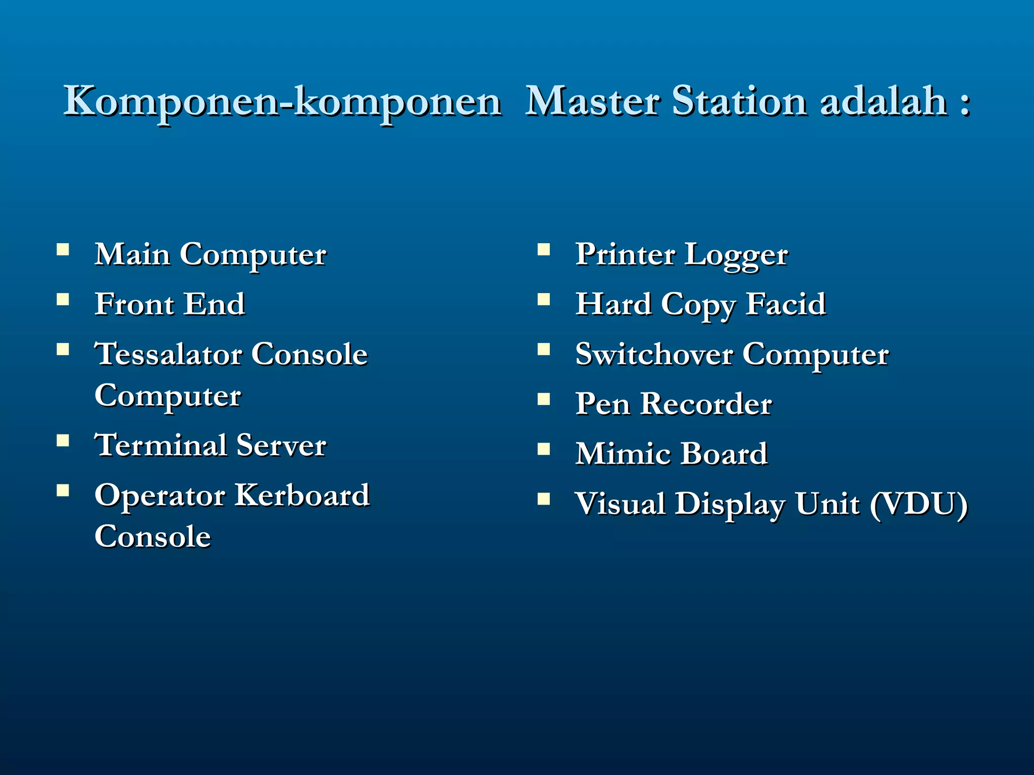 Pengenalan Sistem Scada | PPT