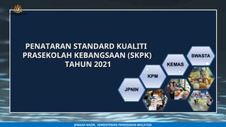 PENGENALAN STANDARD KUALITI PRASEKOLAH KEBANGSAAN | PPT