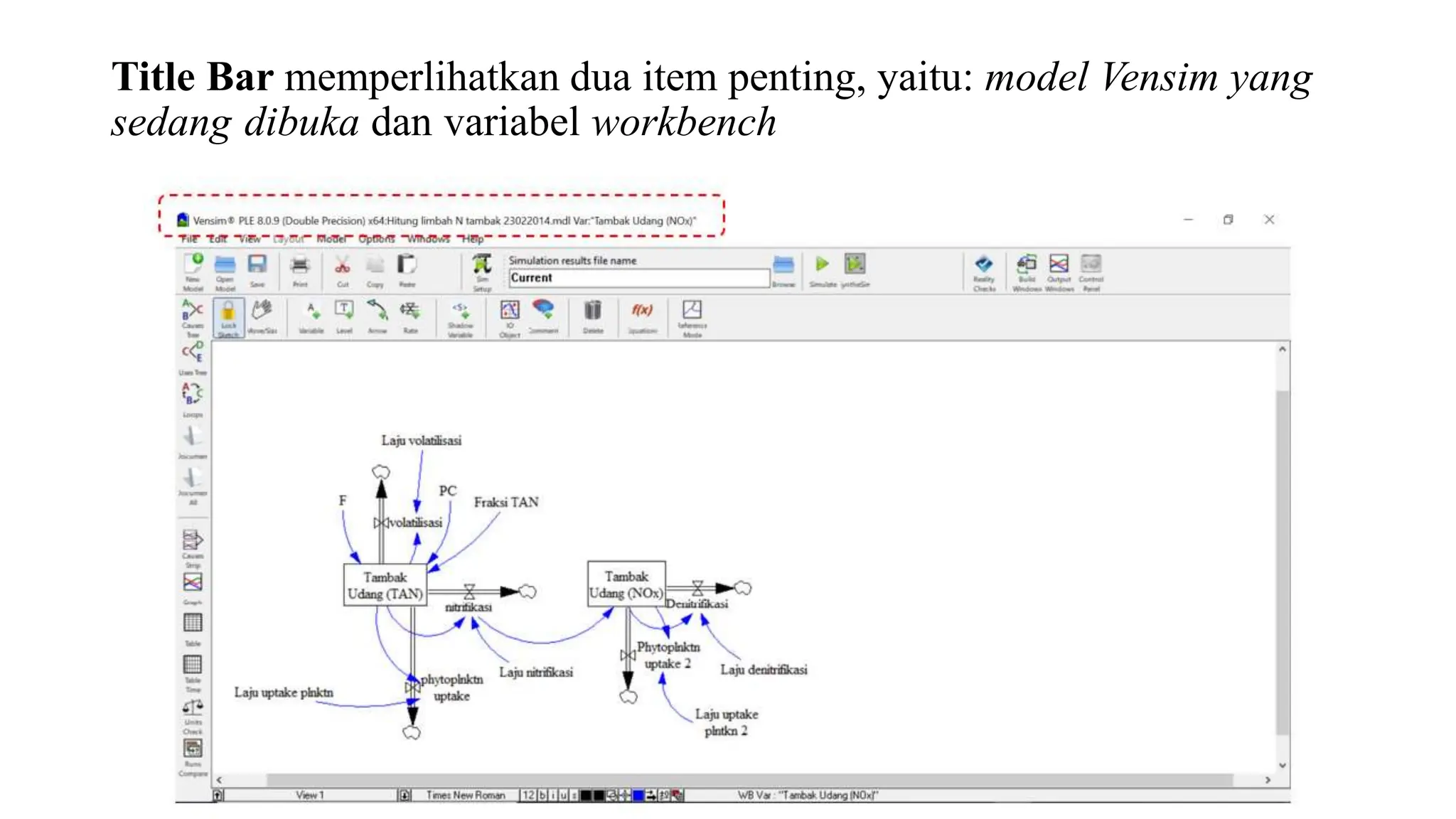 PENGENALAN SOFTWARE DAN ANTAR MUKA VENSIM PLE.pptx