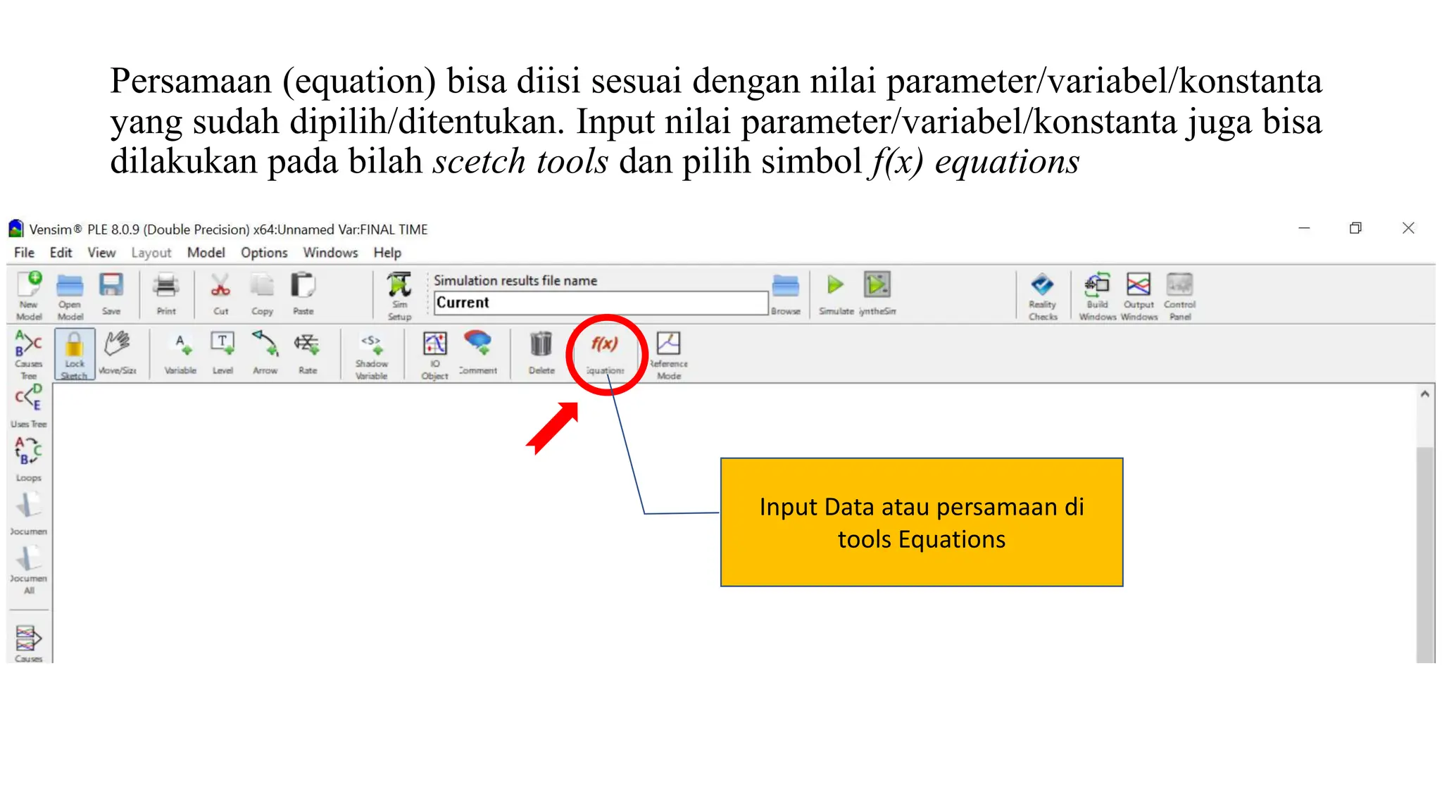 PENGENALAN SOFTWARE DAN ANTAR MUKA VENSIM PLE.pptx