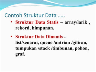 Pengenalan struktur data kelas 9 kurikulum merdeka | PPT