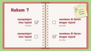 Pengenalan tajwid | PPTX