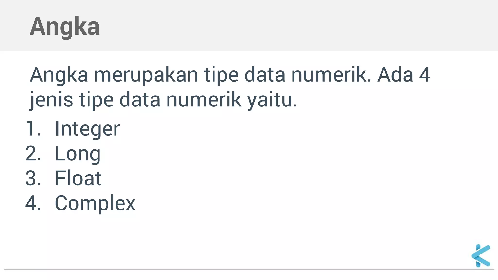Pengenalan teknologi informasi 5 - Pengenalan Python | PDF