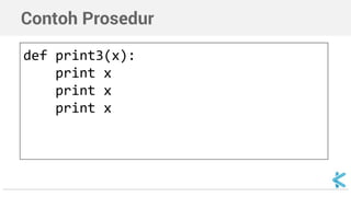 Pengenalan teknologi informasi 5 - Pengenalan Python | PDF
