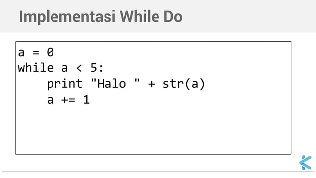 Pengenalan Teknologi Informasi - 6 - Pengulangan | PPT