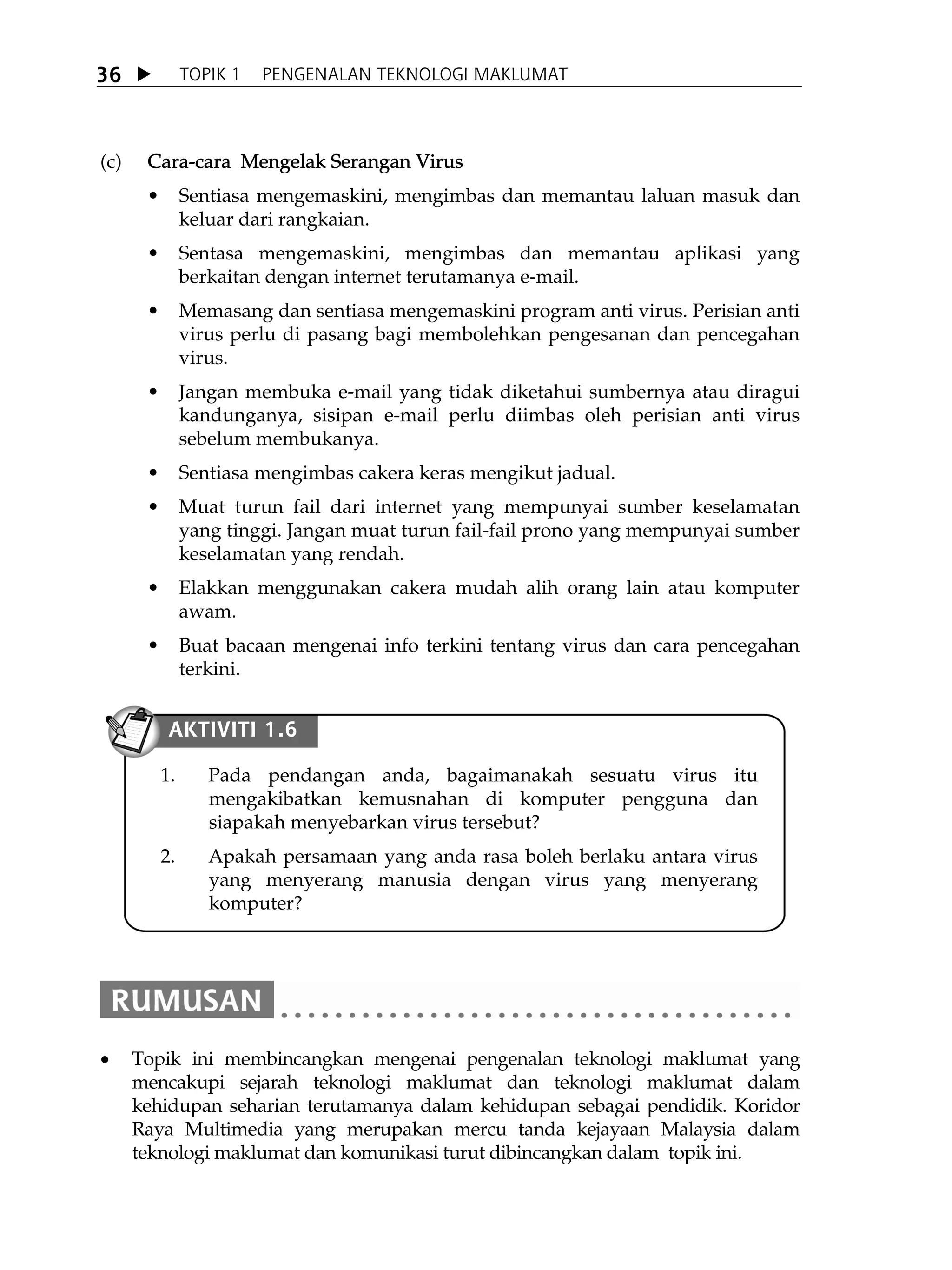 Pengenalan teknologimaklumat | PDF