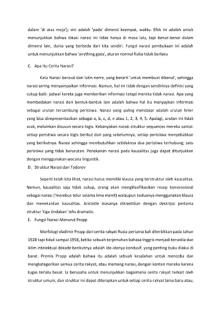 Pengenalan teori narasi | DOCX