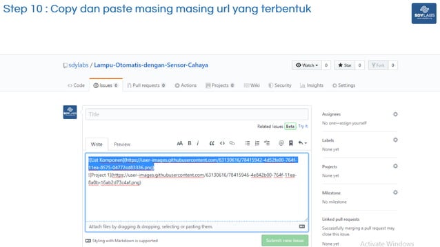 Pengenalan thinkercad dan github | PDF