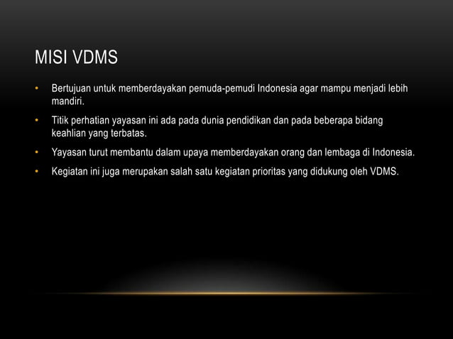 Pengenalan VDMS | PPT