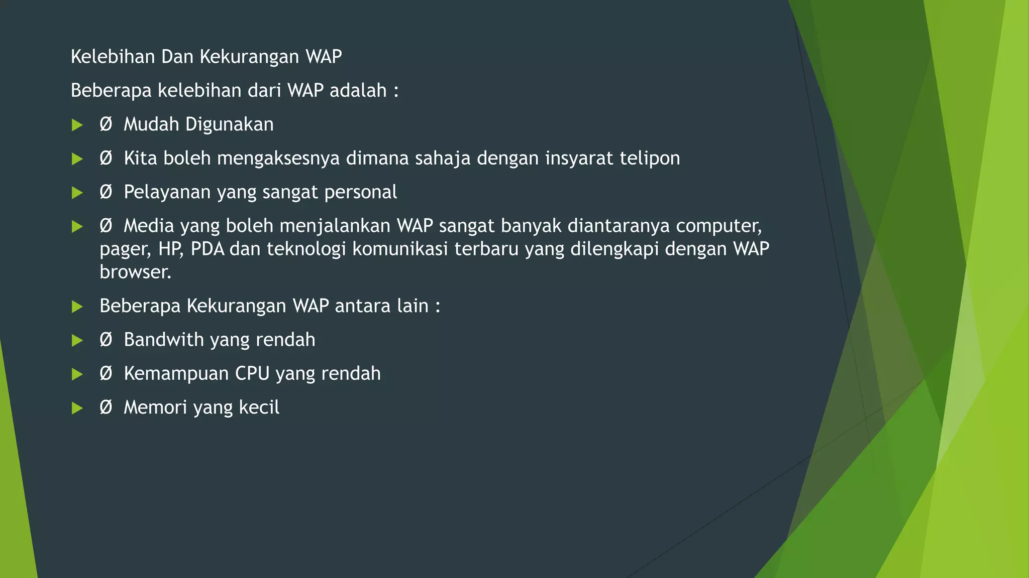 Pengenalan WAP | PPT | Free Download