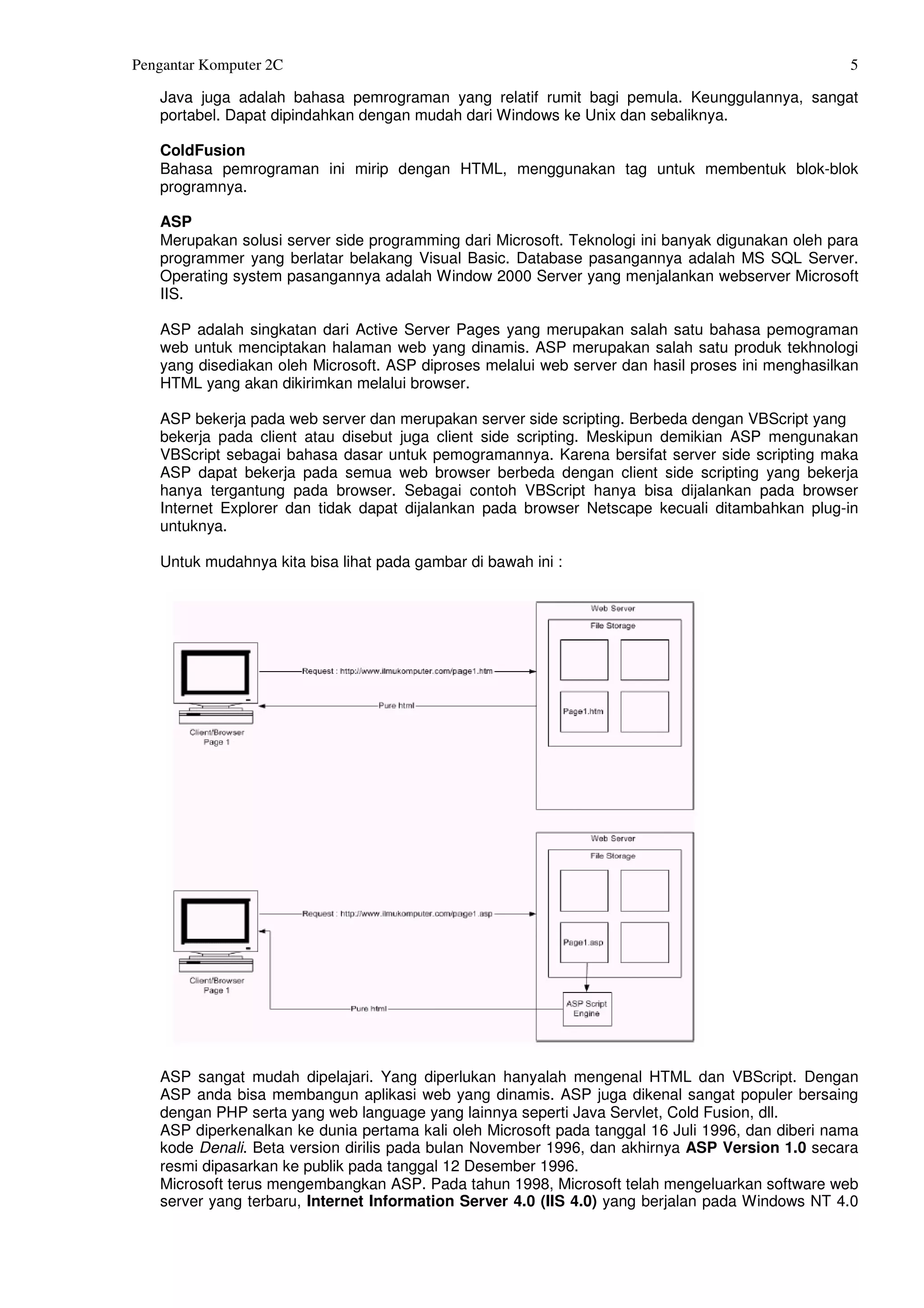 Pengenalan web design dan programming | PDF