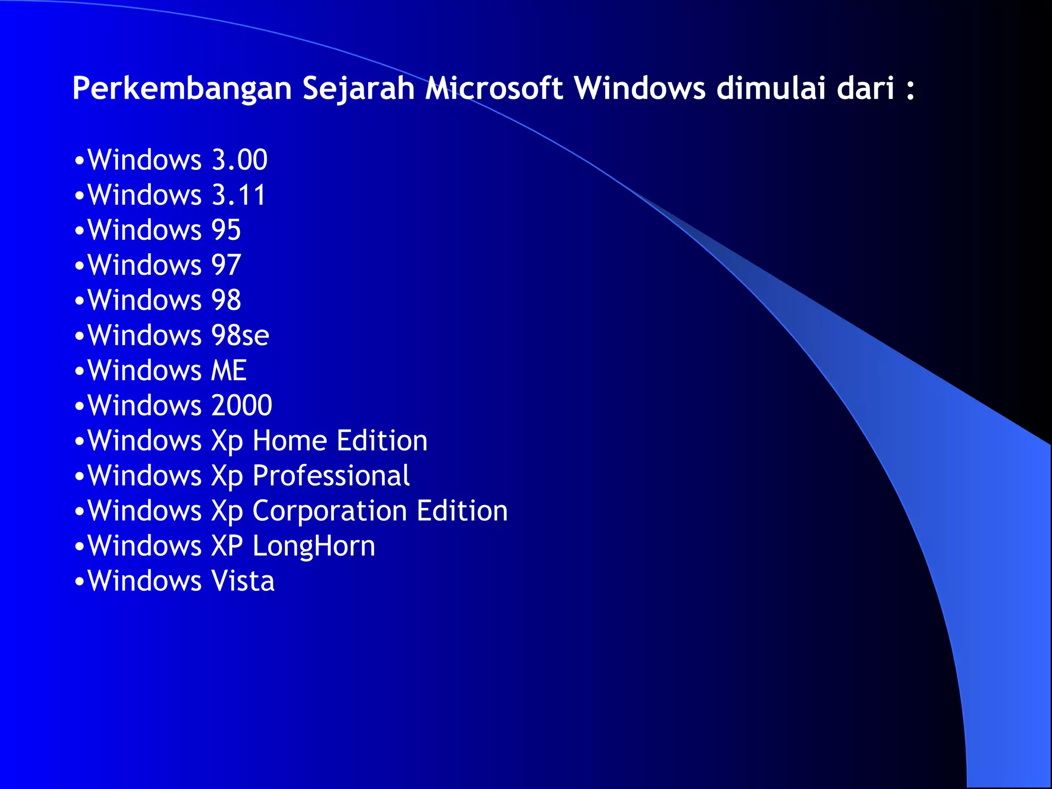 Pengenalan Windows Xp | PPT