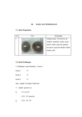 Pengenceran berseri dan perhitungan mikroba secara tidak langsung ...