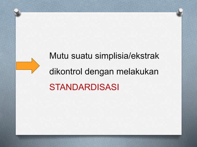 Pengendalian mutu-simplisia-dan-ekstrak | PPTX