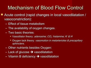 Pengendalian aliran darah | PPT