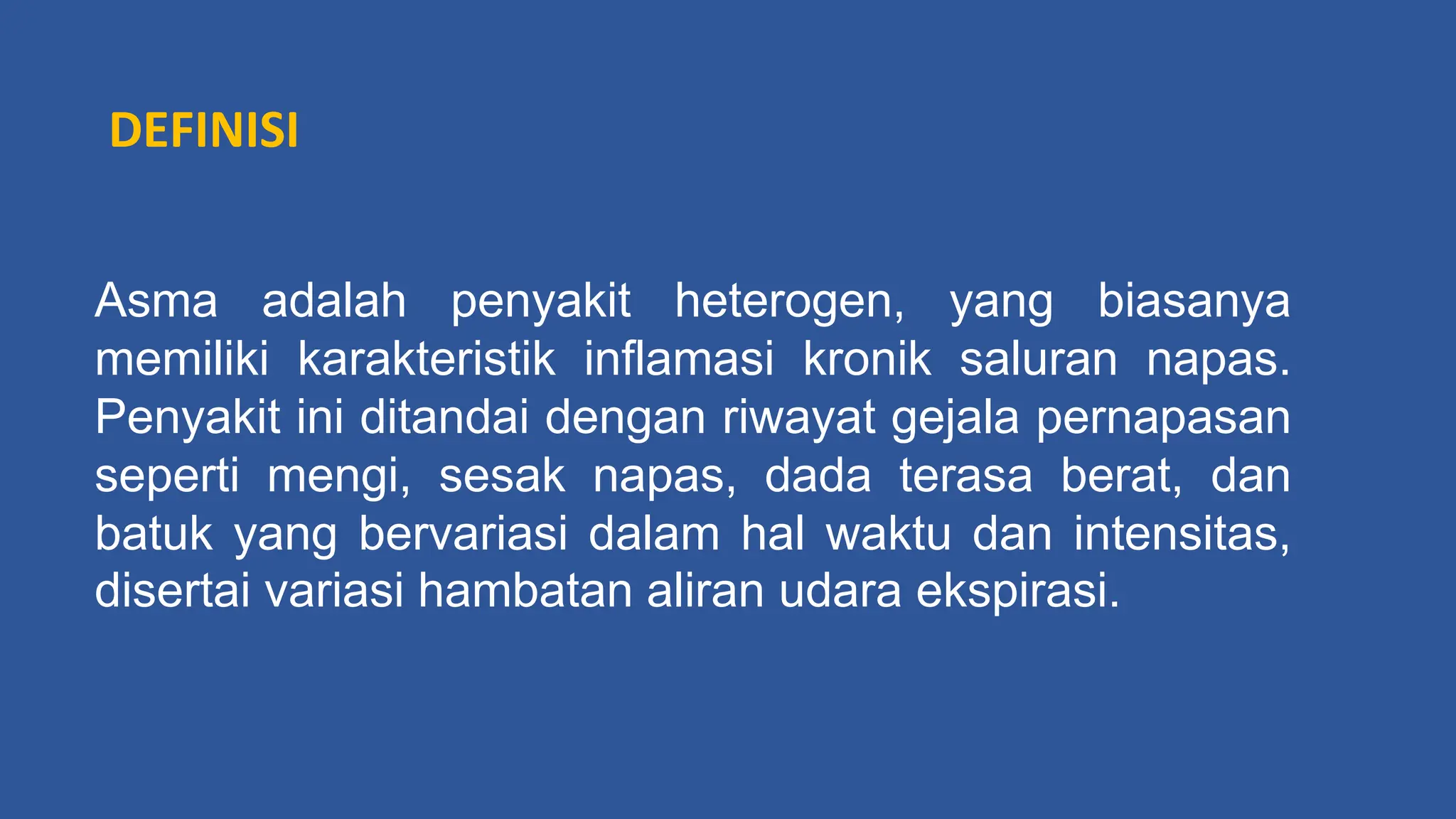 PENGENDALIAN ASMA dewasa kalimantan timur | PPTX