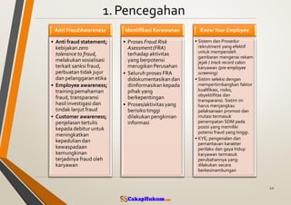 Pengendalian Fraud & Strategi Anti Fraud Multifinance | PDF