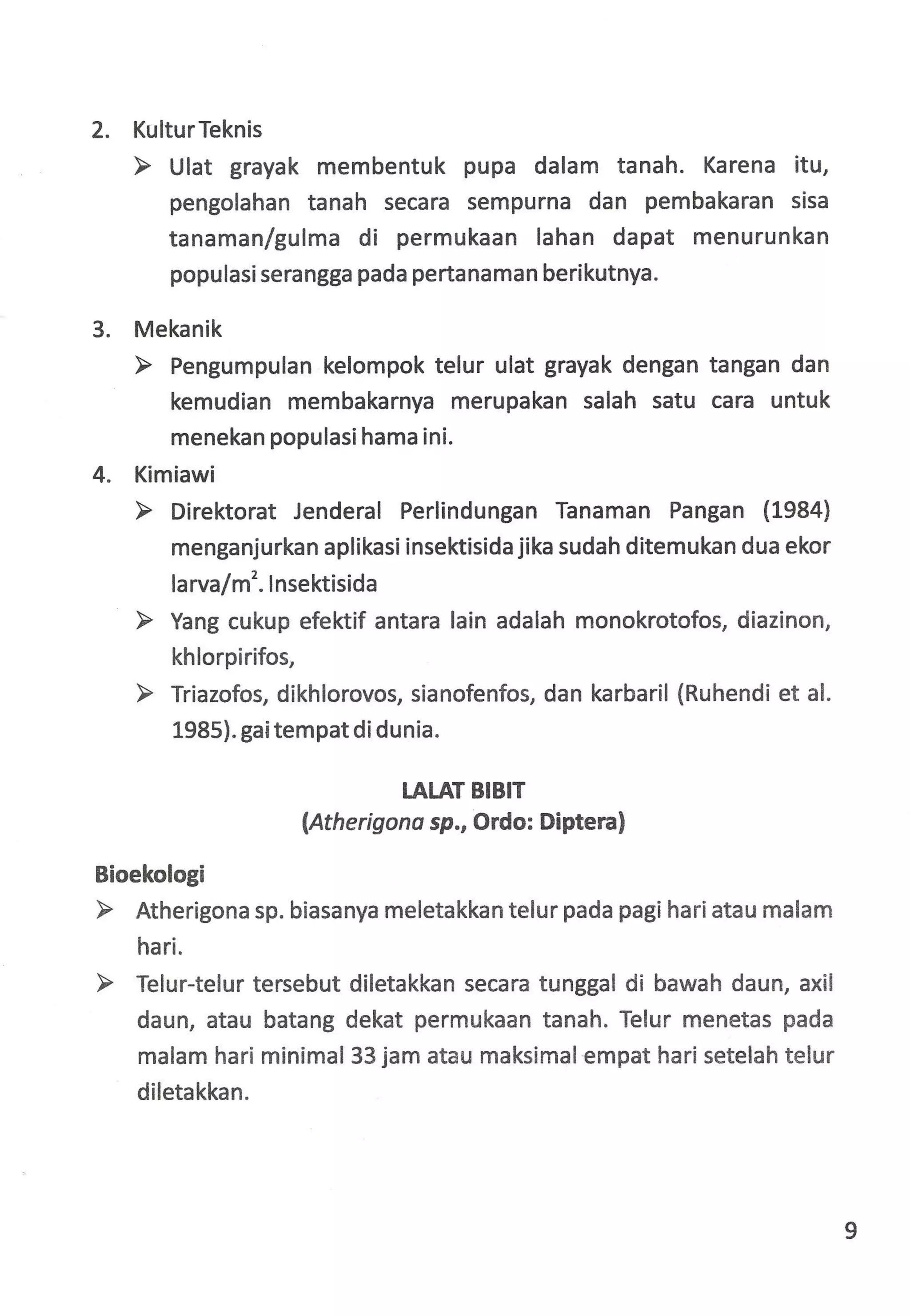 Pengendalian hama dan penyakit penting pada tanaman jagung | PDF